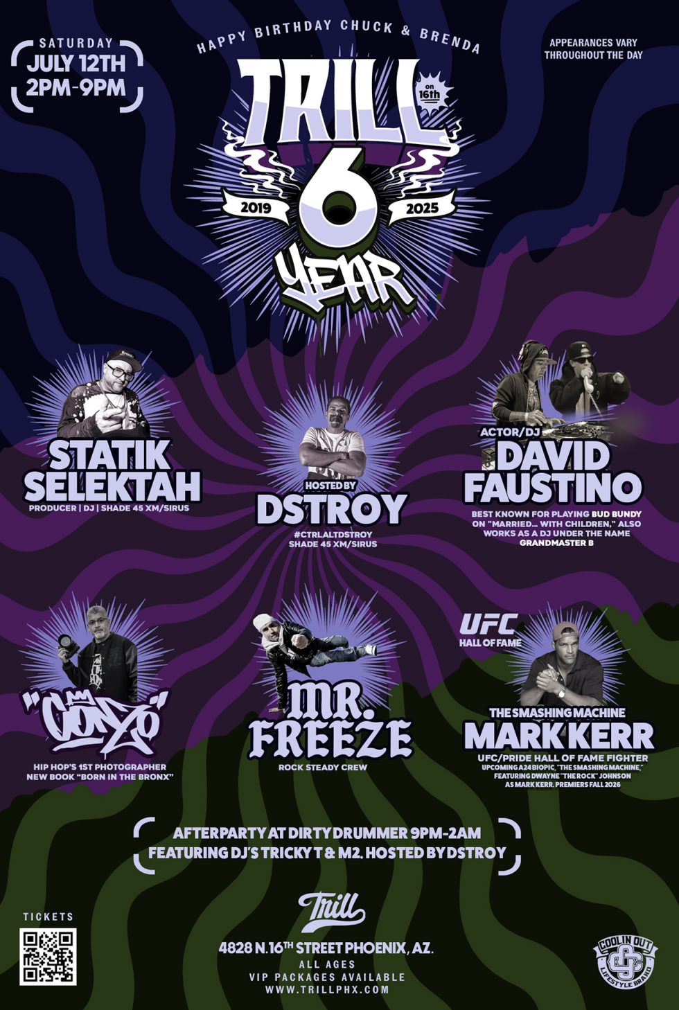 Trill’s 6 Year Anniversary with A Day of Music, Legends, & Unforgettable Fun! | Trill Hip-Hop Shop